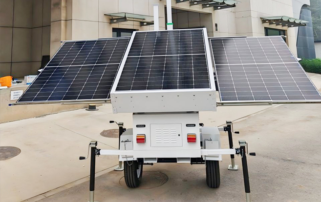 Our Company Successfully Developed a Mobile Solar Monitoring Trailer ...