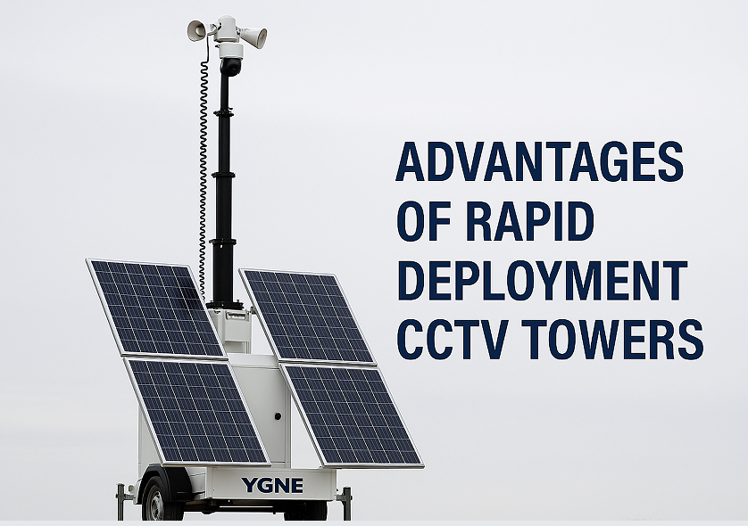 Advantages of Rapid Deployment CCTV Towers